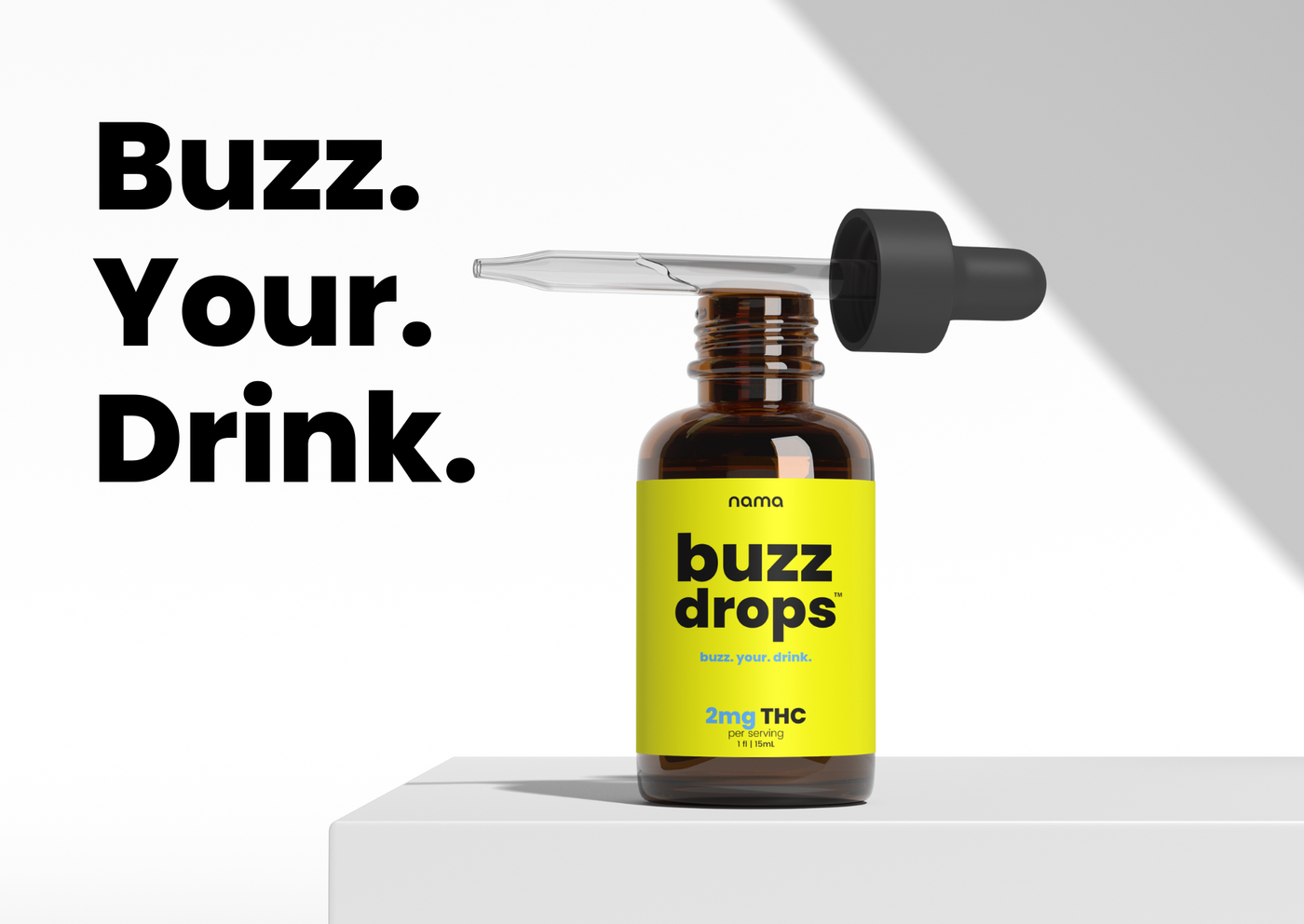 Buzz Drops THC Unflavored Drink Additive – Big D CBD