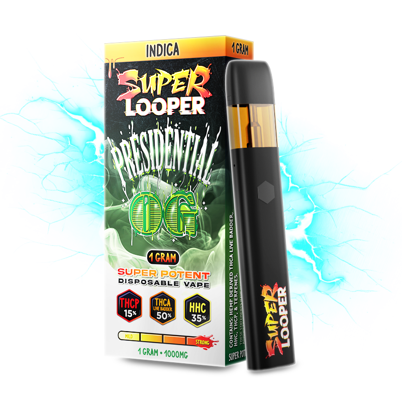 Looper - Super Looper (THC-P+THC-A+HHC) - Hemp Disposables (1g) – Big D CBD