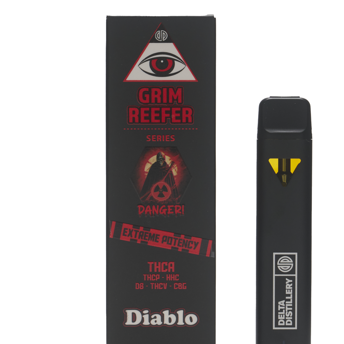 Delta Distillery Grim Reefer Series 2ml THC-A Disposables – Big D CBD