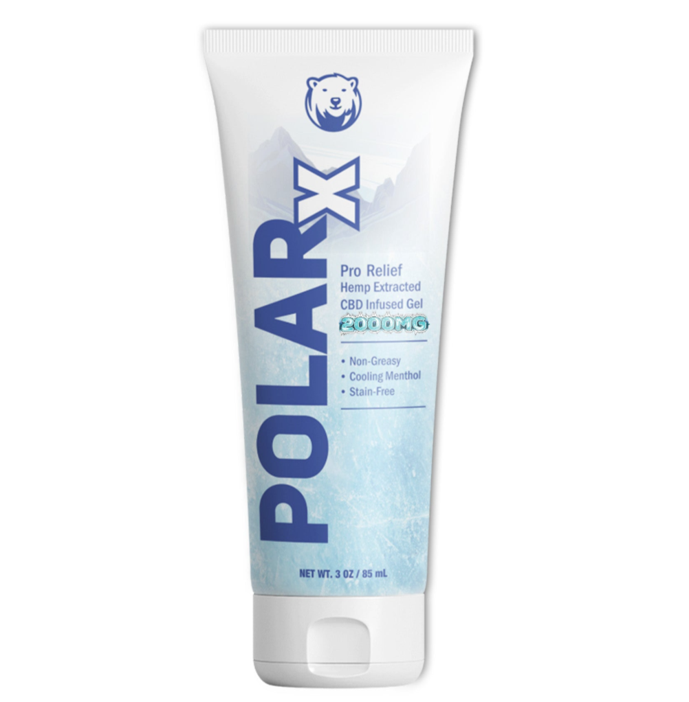 PolarX 2000mg Cooling Analgesic Gel | Green Garden Gold – Big D CBD